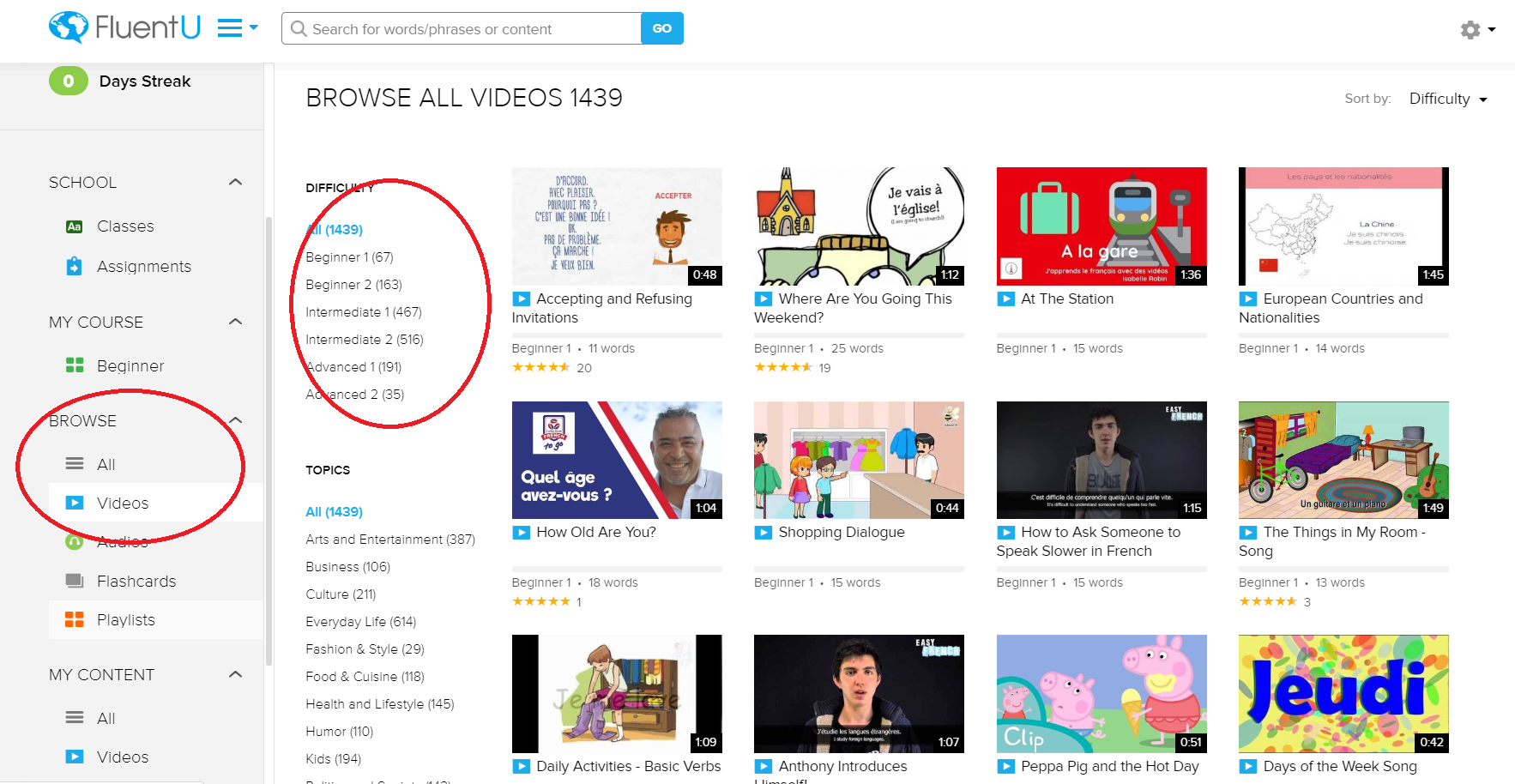 FluentU 一个通过真实视频学习语言的网站 | smart180.org